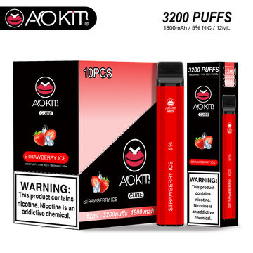 China 3200puffs Disposable Electronic Cigarette for Cube E-Cigarette ...