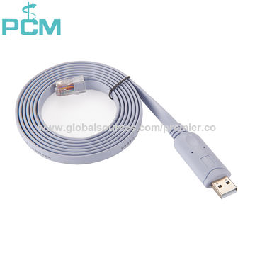China FTDI USB RS232 to RJ45 COM Port Serial Console Cable for Cisco ...