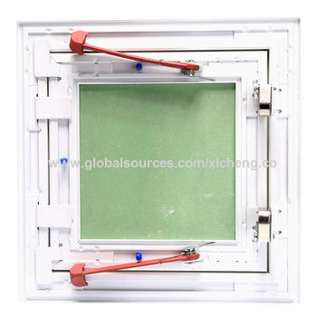 China Red Hook Removable Access Panel With Seal White Powder Coated on ...