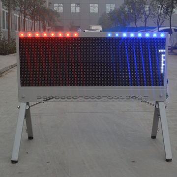 China Portable led display warning signs on Global Sources,traffic ...
