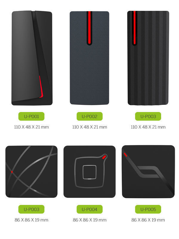 China Access control rfid card reader swipe card door entry systems on ...