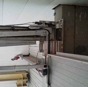 China Vertical Stacking Sectional Doors,Compact Sectional Industrial ...