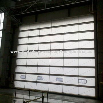 China Vertical Stacking Sectional Doors,Compact Sectional Industrial ...