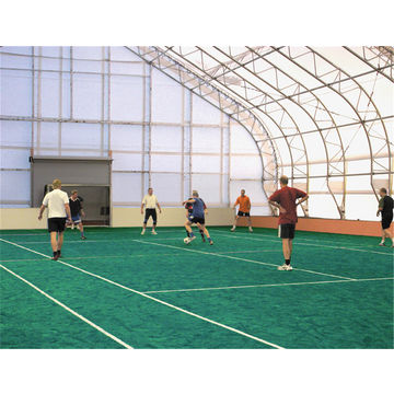 China Fireproofing PVDF Tensile Tent Fabric Roof Membrane soccer roof ...