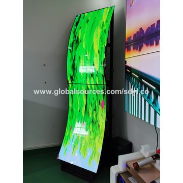 China Oled video wall curved oled video wall soft oled display on ...