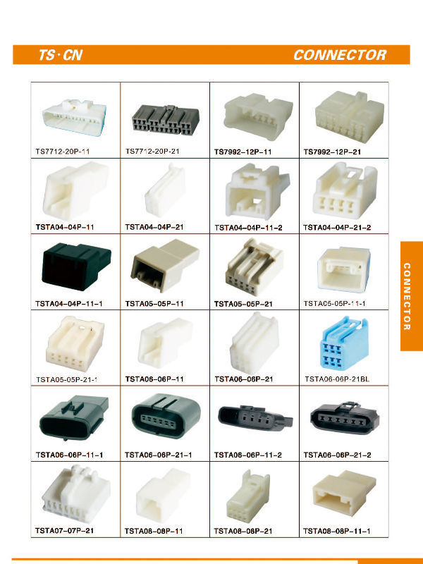 Automotive connector for Japan car wire harness connector 40pin wiring ...