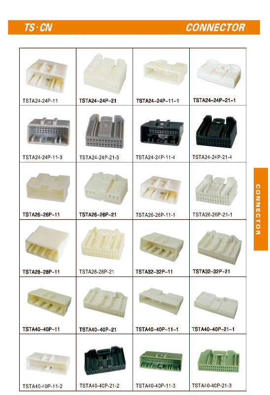 Automotive connector for Japan car wire harness connector 40pin wiring ...