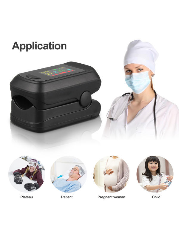 China LED Color display Finger pulse oximeter SINOHERO Fingertip pulse ...