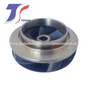 China Casting impelle Investment casting precision casting stainless ...