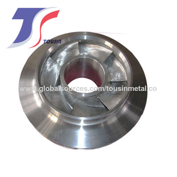 China Casting impelle Investment casting precision casting stainless ...