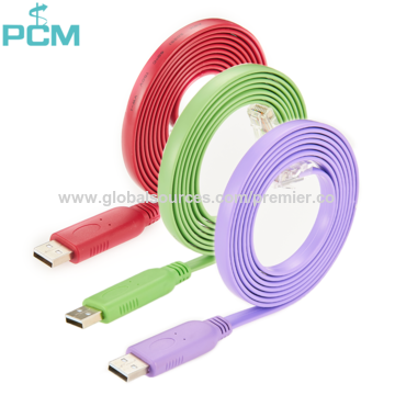 China FTDI FT232RL USB to RJ12 RJ11 RJ9 6P4C female RS232 serial cable ...