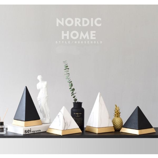 Ceramic Pyramid Occultism Ornament for Home Decoration Gift, home decor ...