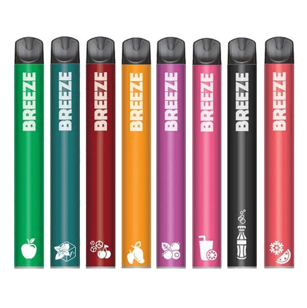 China 800 Puff Vaporizer Breeze Plus Disposable Vape Pen In Stock ...