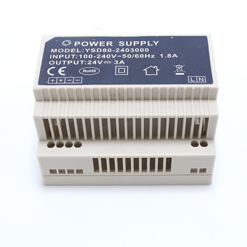 China AC 220V to 24V 12V DC DIN RAIL Mount Power Supply 15W 30W 60W 80W ...