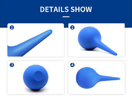 China FULI Rubber Cleaning Ball Reusable Bulb Syringe Baby Ear Wax ...