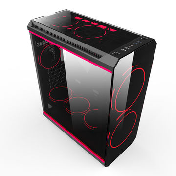 China High performance EATX Gaming Computer Case With RGB Fans ...