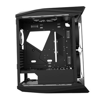 China 2021 new Gaming Computer Case With RGB Fans & Tempered Glass EATX ...