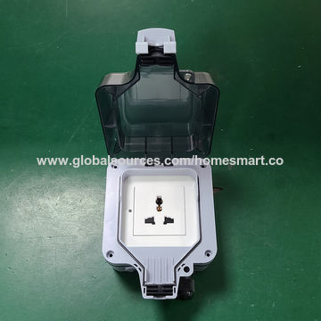 China Outdoor socket, smart home automation outdoor waterproof wi-fi ...