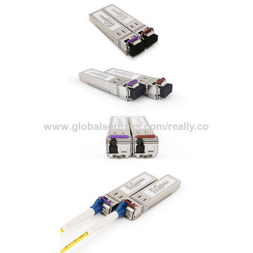 China SFP Transceiver Module 10G 1310nm LC Single Mode Single Fiber SFP ...