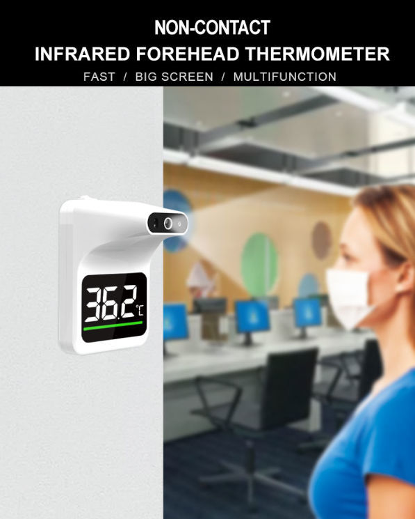 China Wall Mounted Infrared Forehead Thermometer on Global Sources ...