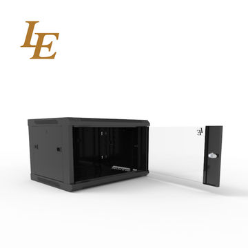 China LE 6U 19" 600*450mm deep wall cabinet black color on Global ...