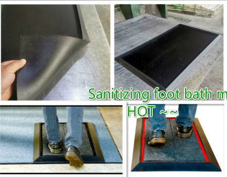 Sanitizing disinfection door Mat House Use Anti Bacterial Foot Shoes ...