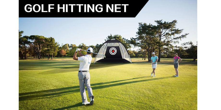 Custom Portable Home Garden Golf Practice Driving Net Black Outdoor ...