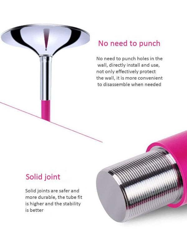 China Pole Dance Kit Professional Spinning Pole Kit Home Gym Sporting ...