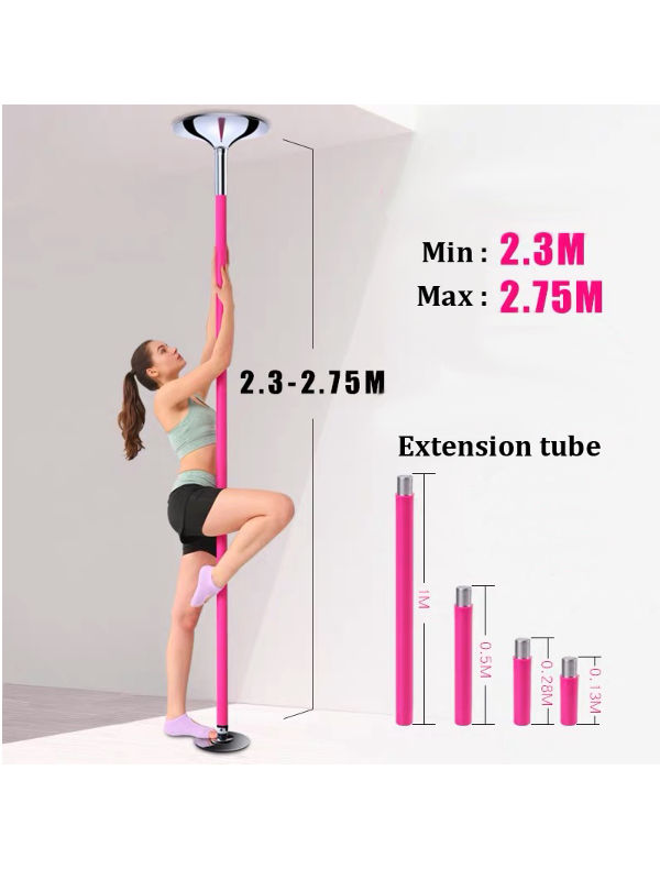 China Pole Dance Kit Professional Spinning Pole Kit Home Gym Sporting ...