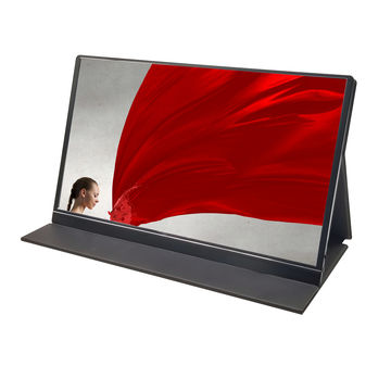 China 15.6 inch Full HDR screen portable monitor with type-C port on ...