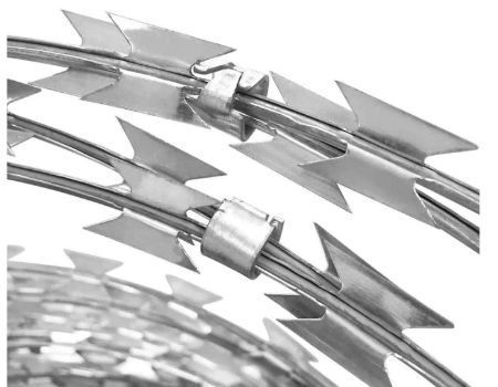 China Barbed wire razor/barbed wire brackets/barbed wire on Global ...