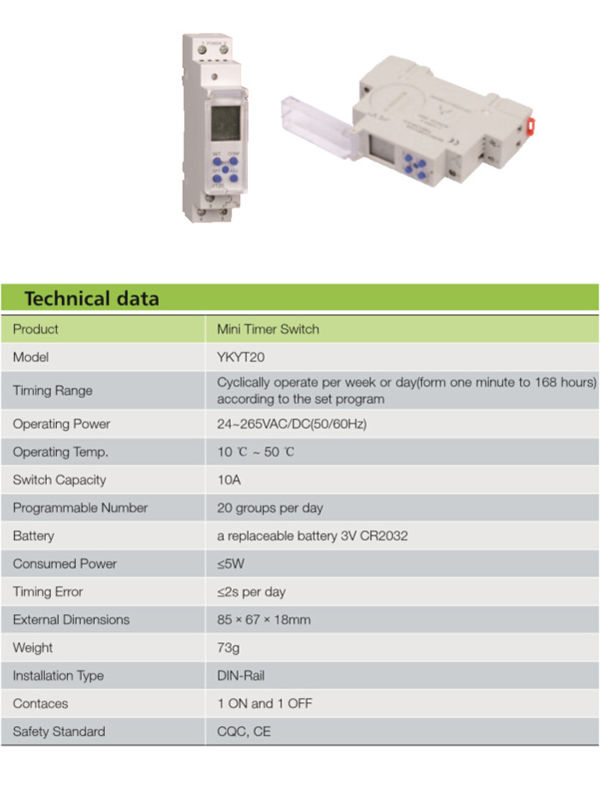 China High quality Programmable Timer Delay Time Relay Switch on Global ...