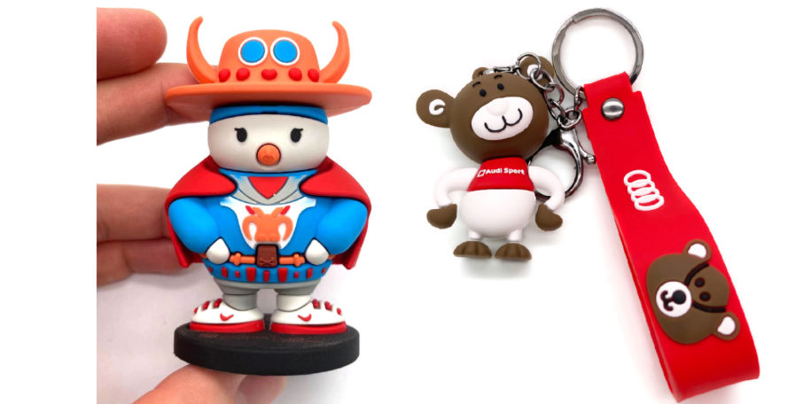 China OEM PVC figure keychain custom design nice for promotion gift ...