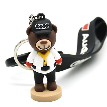 China OEM PVC figure keychain custom design nice for promotion gift ...