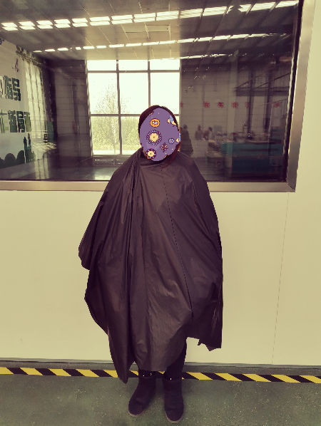 Biodegradable plastic cape,biodegradable hairdressing cape ,compostable ...