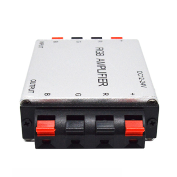 China RGB LED Strip Amplifier DC12-24V 10A Mini LED Singal Reapter for ...