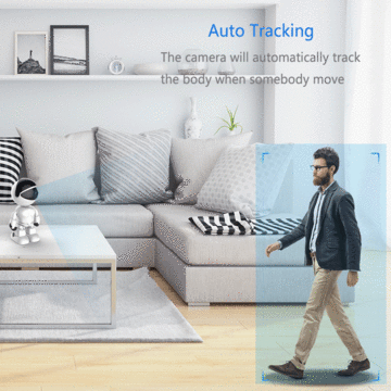 China SNO Smart Home security mini camera wifi 3MP ROBOT video ...