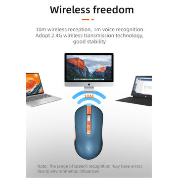 China 2.4GHz Smart voice Mouse Intelligent AI Voice Assistant 122 ...