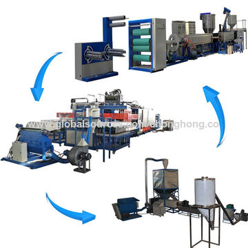 China Polystyrene PS Foam Sheet Extruder Machine on Global Sources,Foam ...