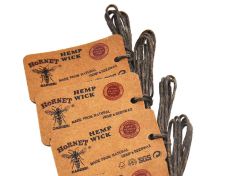 1M Long Bumblebee Cigar Pipe Ignition Wax Rope Hemp Cotton Rope HEMP ...