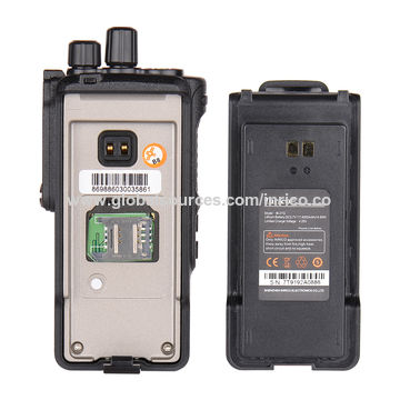 China Inrico T192 android walkie talkie with texting on Global Sources ...