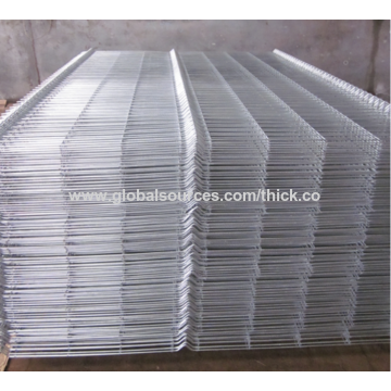 China Hot dipped galvanized 3D Curved Welded Wire Mesh Fencing Panel on Global Sources,3D fences ...