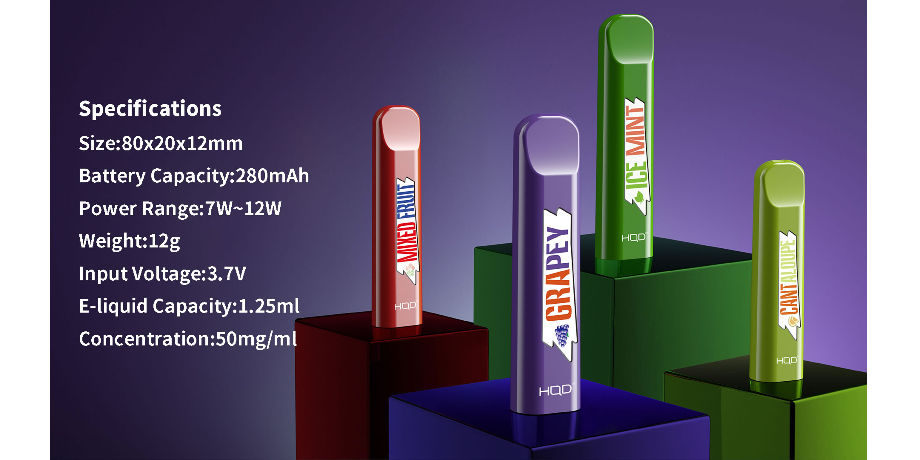 China Popular in Australia original Hqd Cuvie 300 puffs vape disposable ...