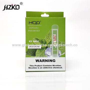 China Popular in Australia original Hqd Cuvie 300 puffs vape disposable ...