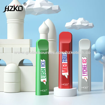 China Popular in Australia original Hqd Cuvie 300 puffs vape disposable ...