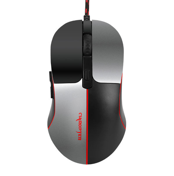 China 2.4G Gaming Mouse Optical Mouse Metal Mouse with 6 Keys LED Light ...