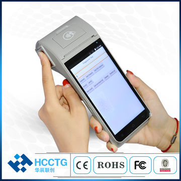 China GPS 4G Smart Android Biometric Payment Handheld POS Terminal With ...