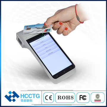 China GPS 4G Smart Android Biometric Payment Handheld POS Terminal With ...