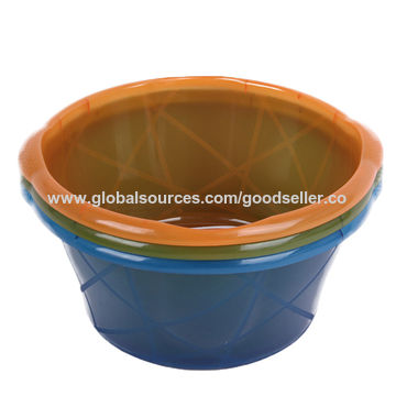 China Multi-functional thicken and deepen wash basin, plastic basin ...