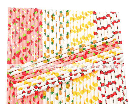China Custom logo paper straws,custom logo disposable Eco-Friendly ...
